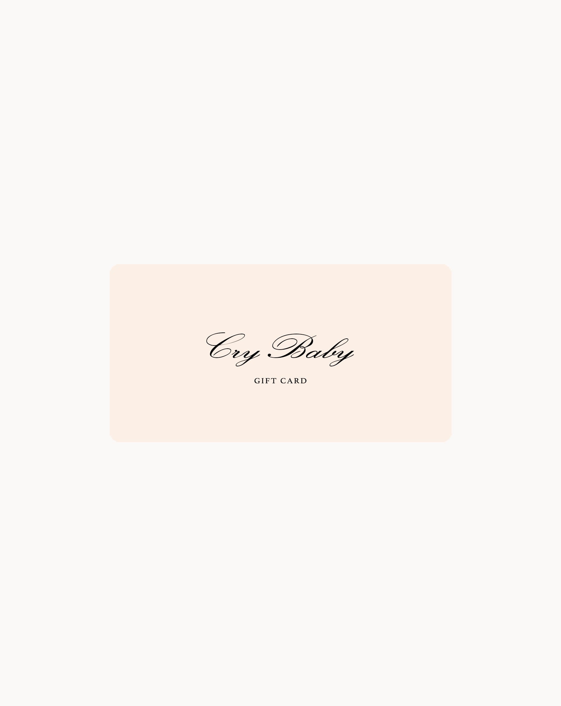 Accessories – Cry Baby